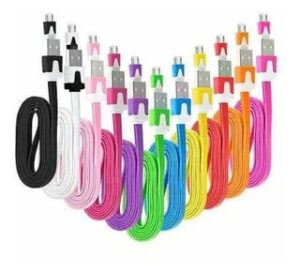 CABLE MICRO USB DE COLORES – CARGA Y DATOS – 1 METRO
